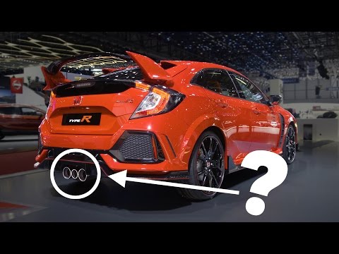 2018 Honda Civic Type R: Cool Facts & Weird Triple Exhaust Explanation