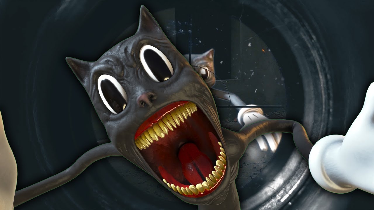 Cartoon Cat Attack Human and Fight With Warriors Nerf Gun - YouTube