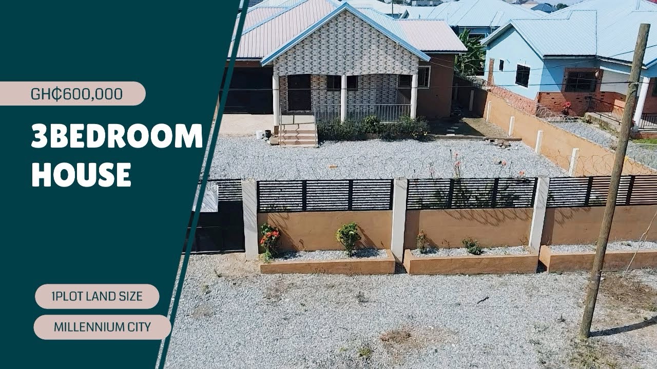 House Tour 13: Inside a GH₵600k 3 Bedroom House at Millennium City ...