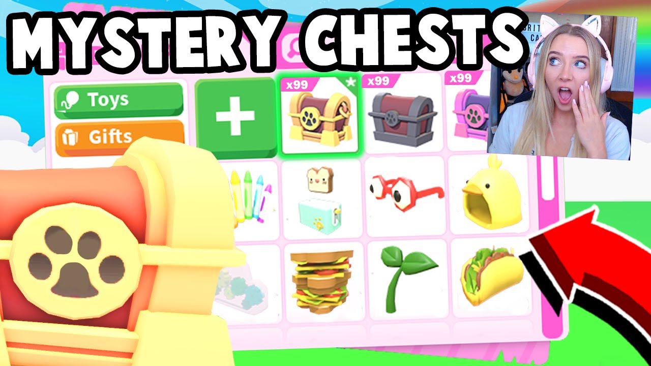 We Opened 100 NEW MYSTERY CHESTS in Adopt Me! - YouTube