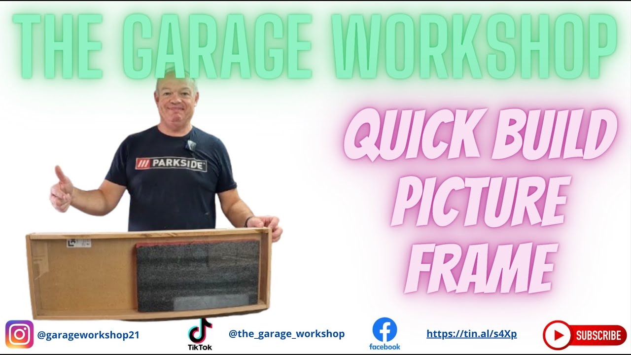Quick Build Picture Frame - YouTube