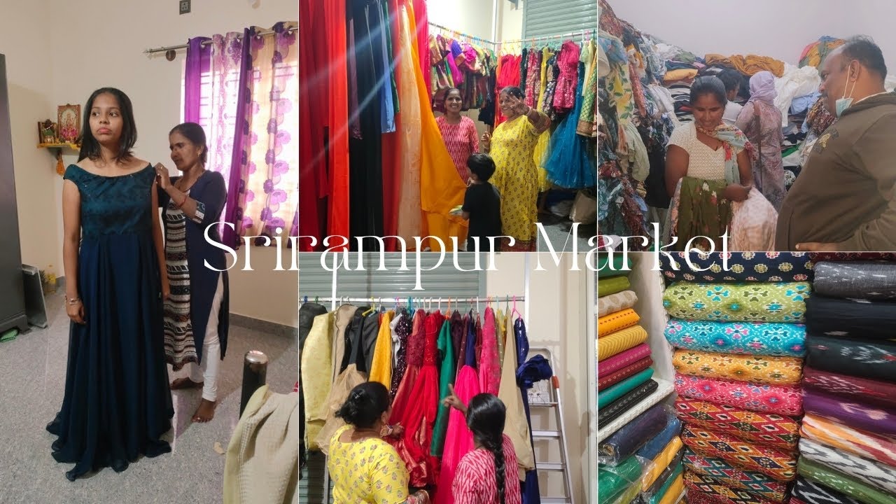 Srirampur Market 🛍️ #hopeyoulikemychannel #vlog #subscribetomychannel # ...