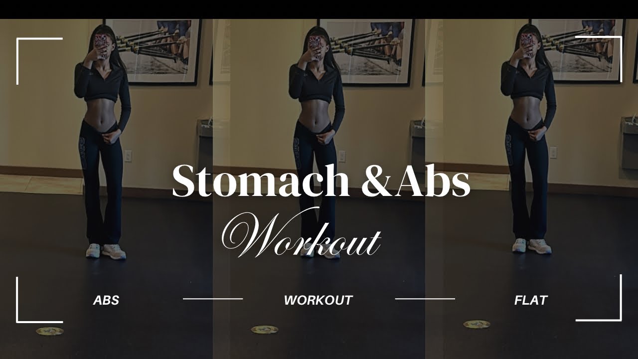 FLAT STOMACH & ABS WORKOUT | repeat 3x for full workout - YouTube