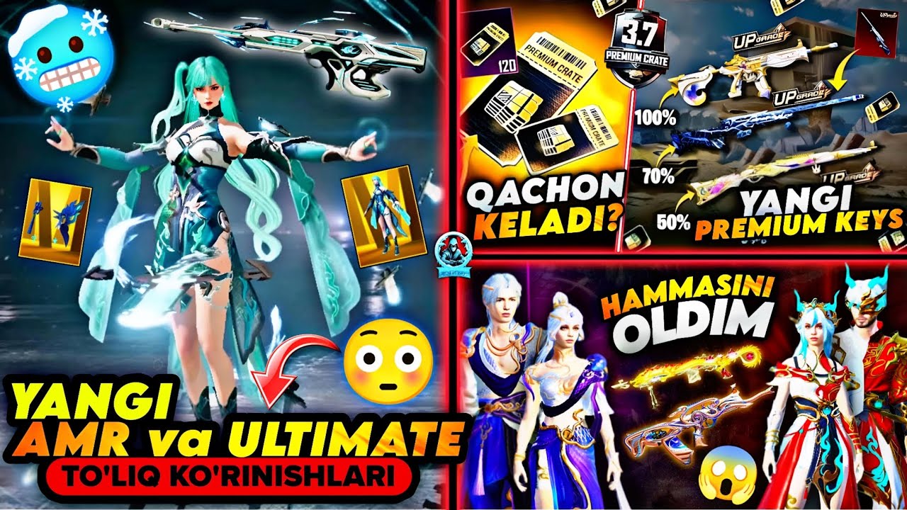 😱YANGI AMR va ULTIMATE / 🥶PREMIUM CASE QACHON? /😳YANGI RULETKA FAN ...