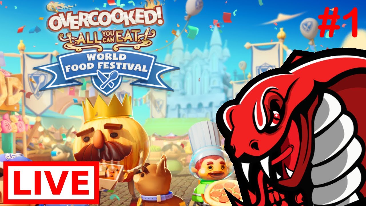 Overcooked All You Can Eat - World Food Festival Part 1 - YouTube