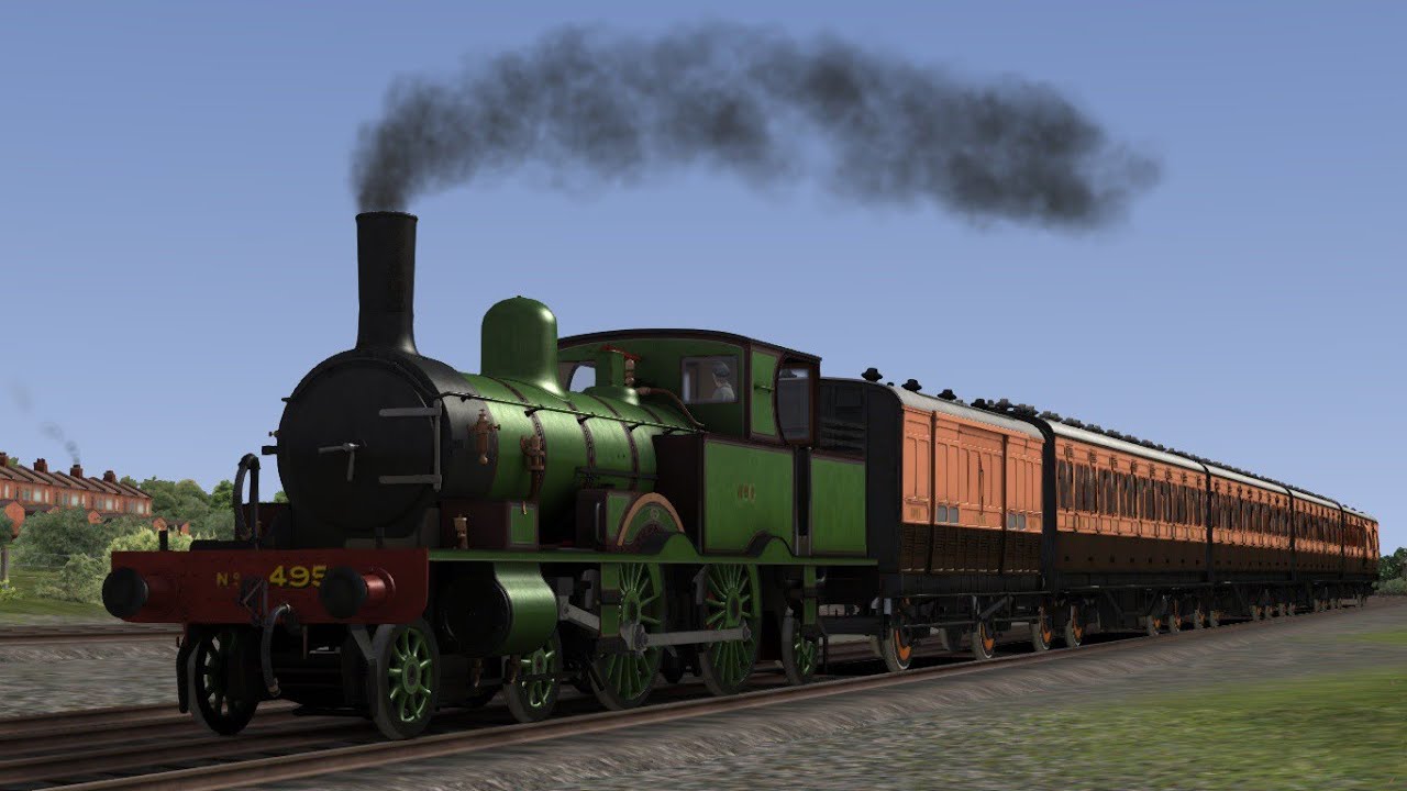 Train Simulator 2020 - LSWR Adams Radial Tank and Passenger Coaches ...