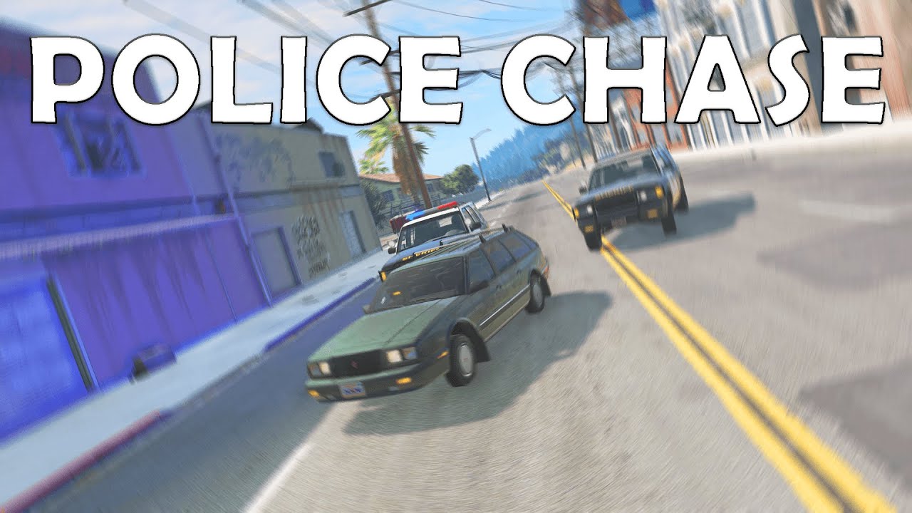 Police Chase | BeamNG - YouTube