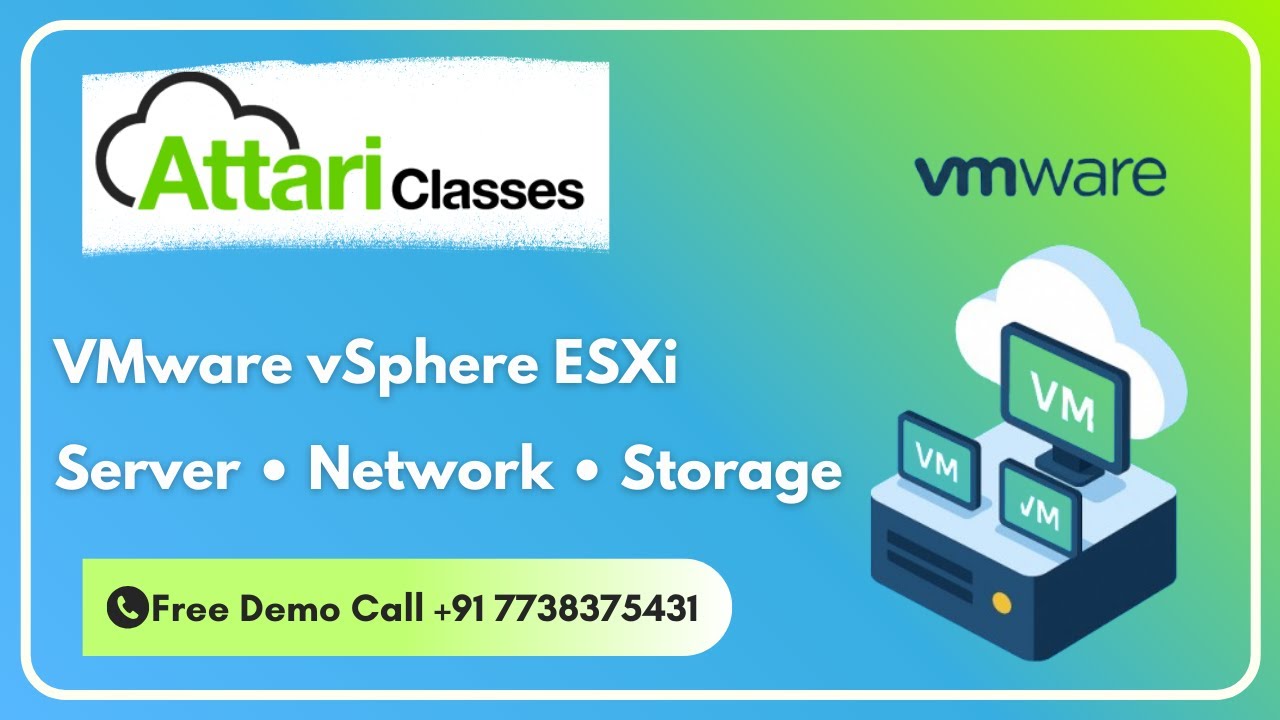 What is VMware vSphere ESXi, Server Virtualization, Network ...