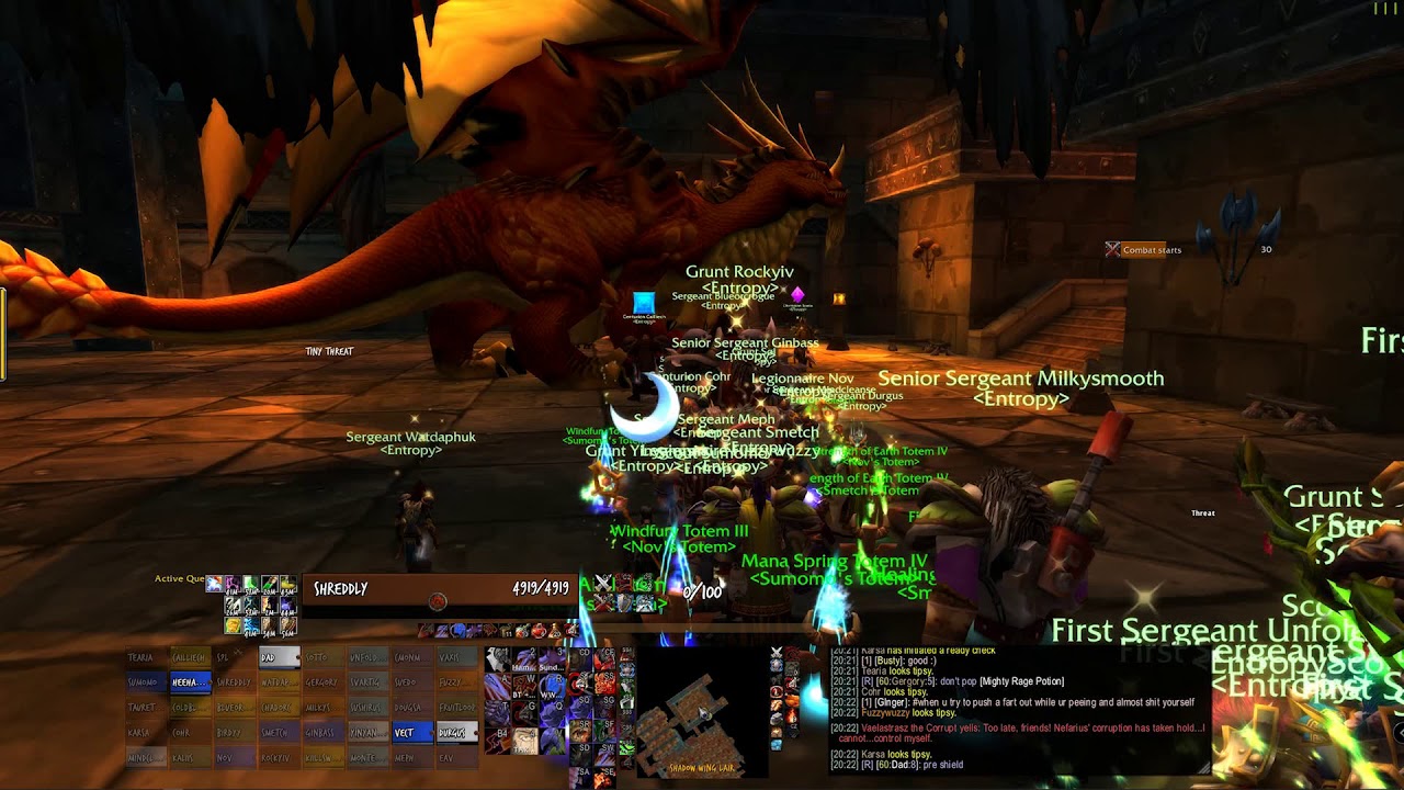 Classic WoW // BWL // Full Clear (Boss Fights) Week 3 - YouTube