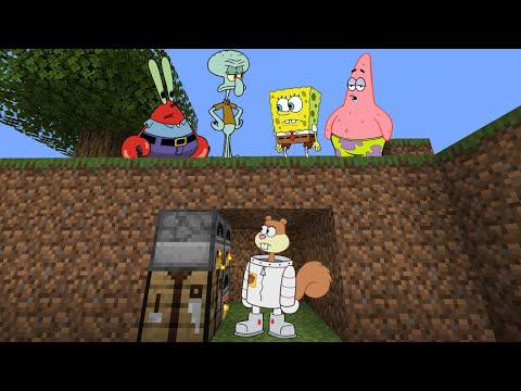Minecraft Speedrunner Sandy VS 4 Hunters