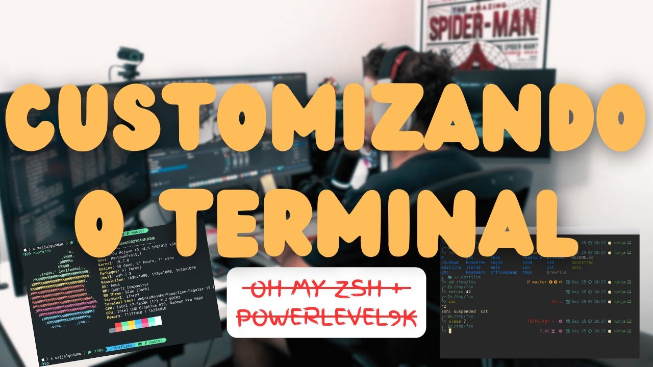 Customizando o Terminal para Mac com ZSH + Powerlevel9k - YouTube