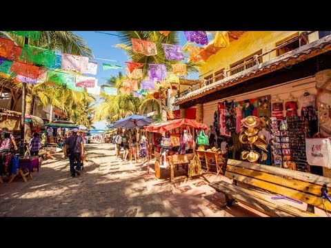 4K Walk Sayulita | Nayarit | Mexico (February 2024)