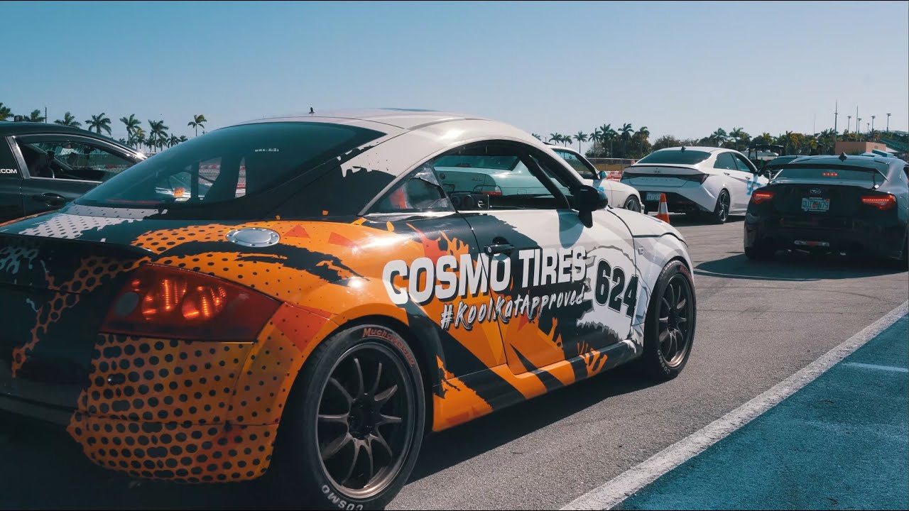 Cosmo Tires Sponsored Street Racing Made Safe autocross at Homestead ...