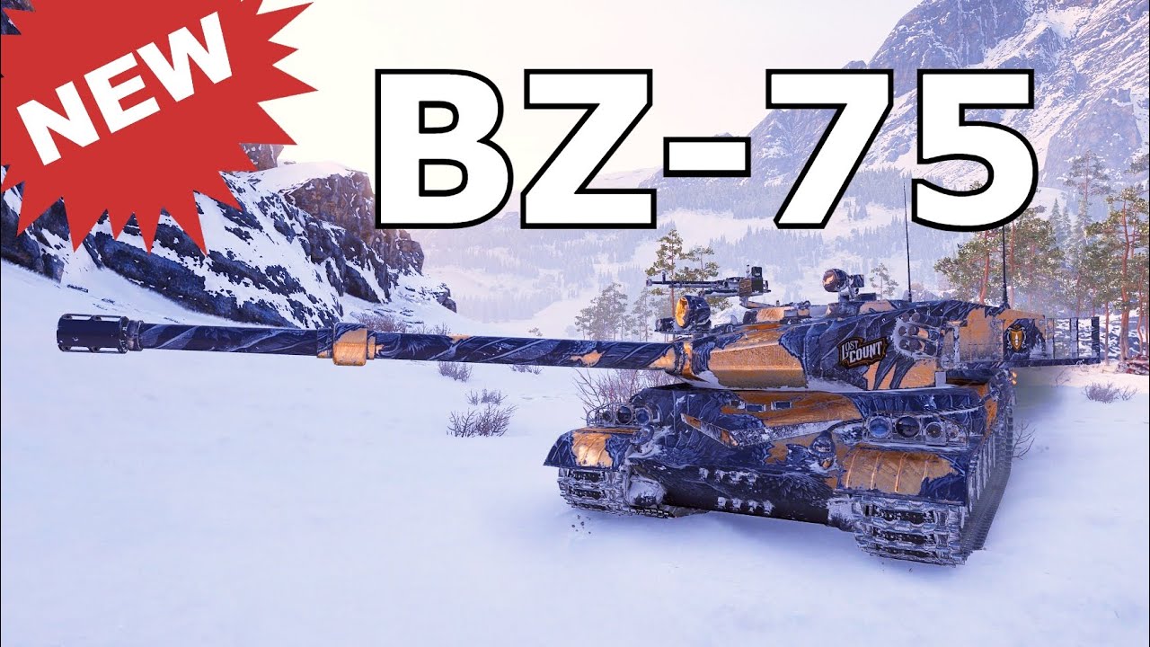 World of Tanks BZ-75 - NEW CHINA TANK ! - YouTube