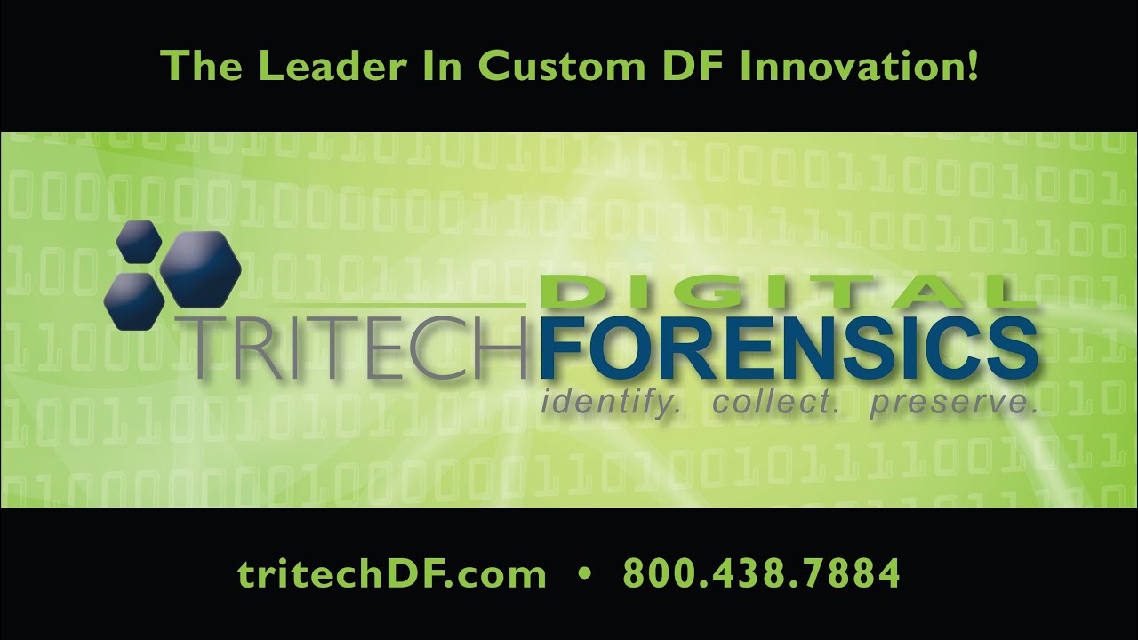 TRITECH Digital FORENSICS Products - YouTube
