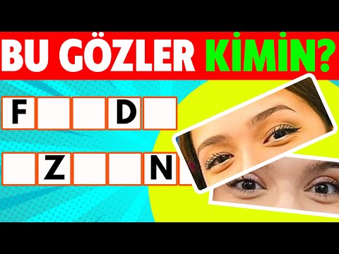 Bu gözler kimin❓ 👀|Youtuberları Gözlerinden Tahmin Etme 🤦‍♀️❤