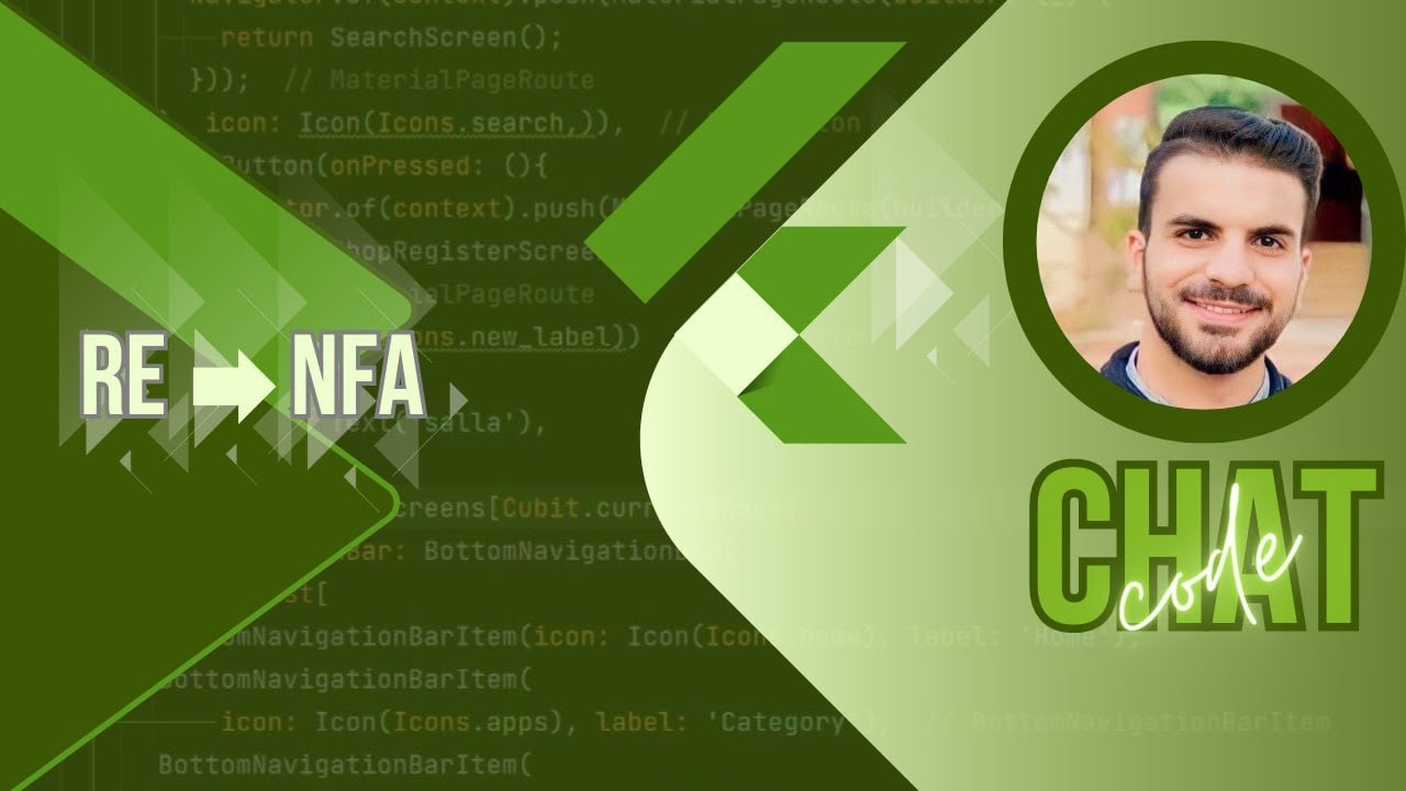 Regular expression to non-deterministic finite automata (RE to NFA) - YouTube