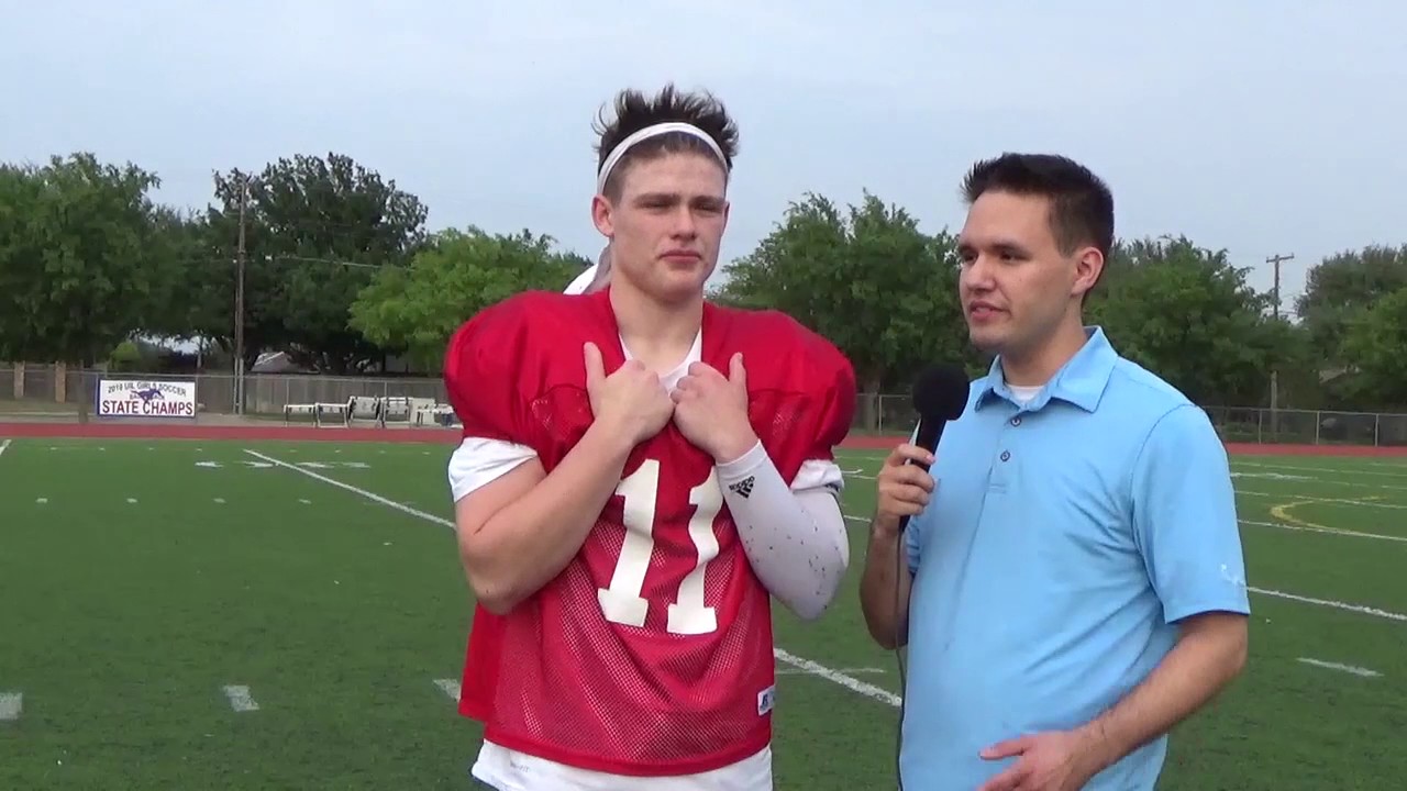 JJ Pearce Quarterback Bo Brewer 5 10 2017 - YouTube