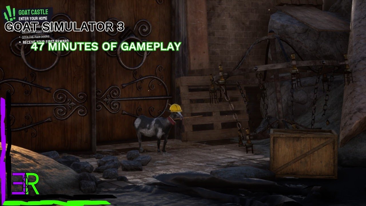 Goat Simulator 3 ( 47 Minutes of gameplay ) - YouTube