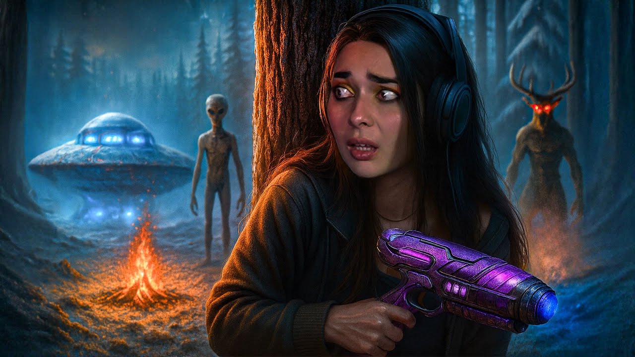 J'AI TROUVÉ UN VAISSEAU ALIEN ! 99 NUITS DANS LA FORÊT - YouTube