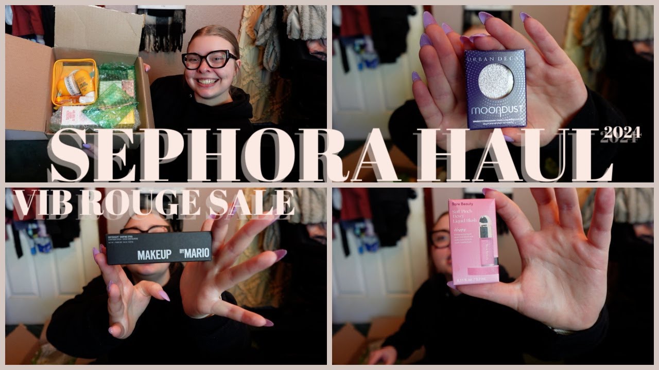 SEPHORA HAUL|| VIB SALE|| *ROUGE MEMBER* #sephora #vibsale - YouTube