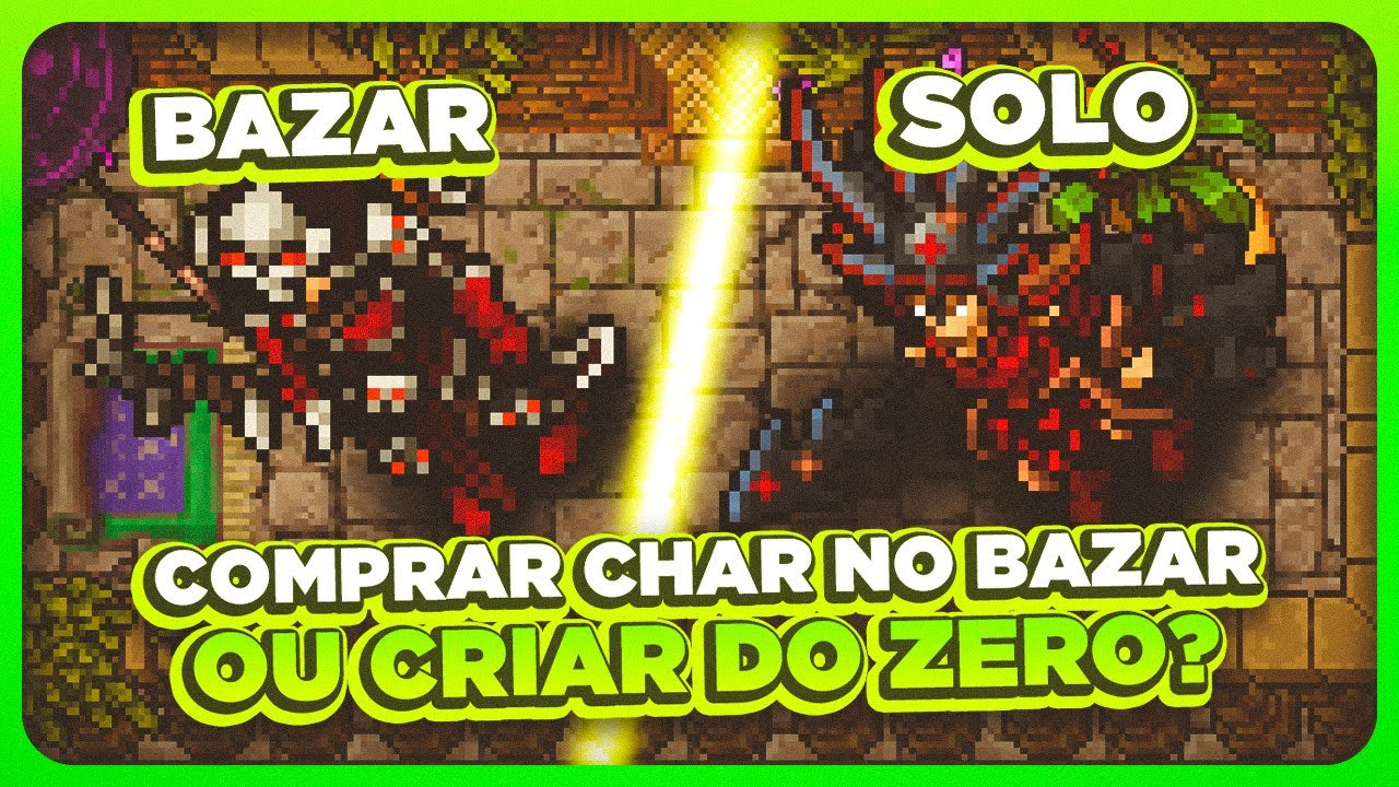 Comprar Char no Bazaar ou Criar do zero? O que vale a pena l Tibia Tips ...