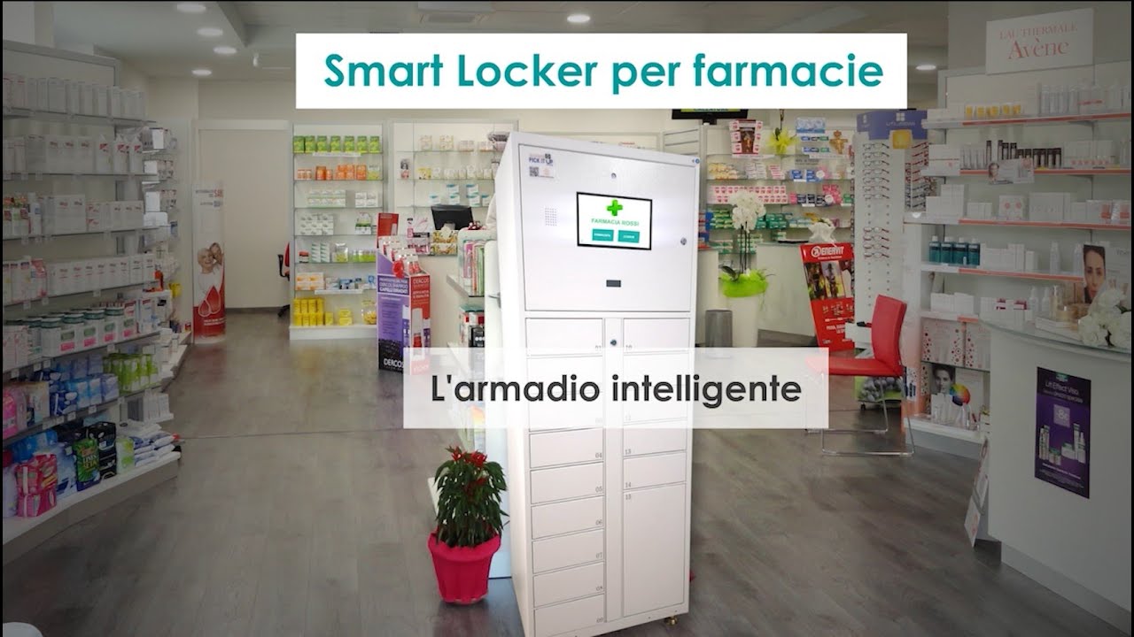 SMART LOCKER PER FARMACIE, l'armadio intellingente. - YouTube