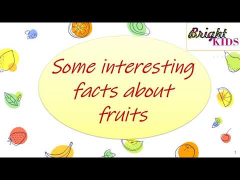 INTERESTING FACTS about FRUITS || Amazing facts about fruits || GENERAL ...