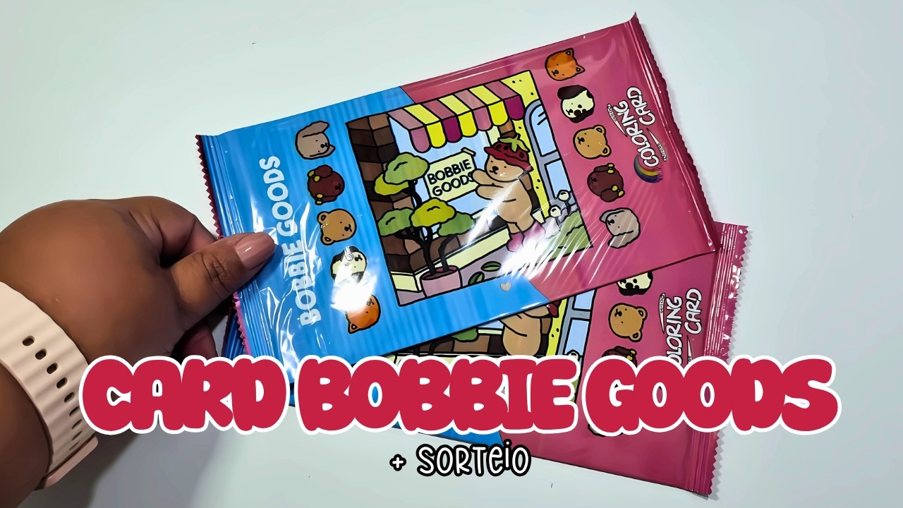 PINTANDO CARDS DE BOBBIE GOODS + SORTEIO - YouTube
