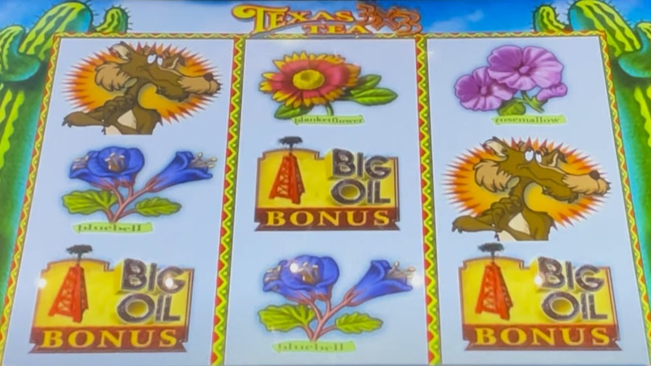 MAX BET BIG OIL BONUS on TEXAS TEA - YouTube
