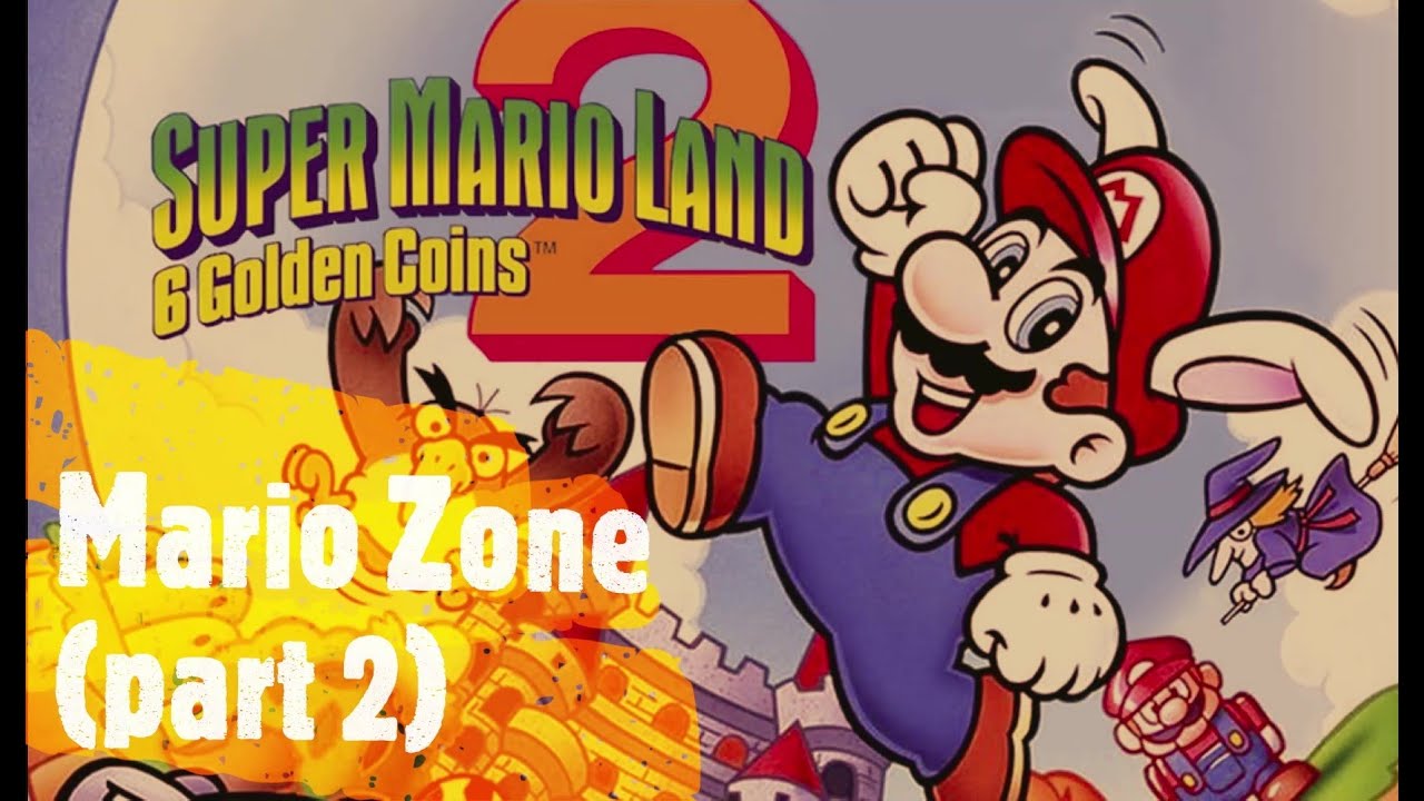 Super Mario Land 2 DX - (6 Golden coins) - Mario Zone - [Part2] - YouTube