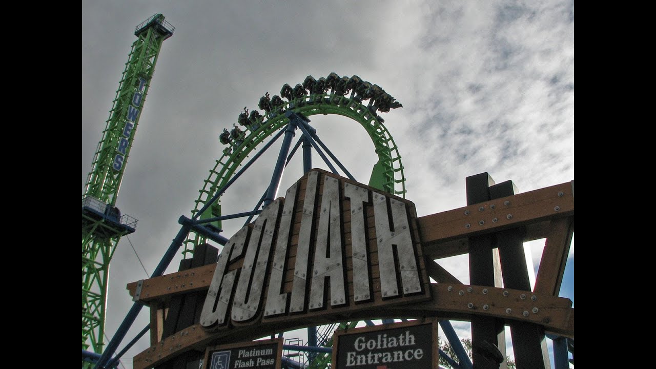 Goliath Testing (5/12/12) Six Flags New England - YouTube