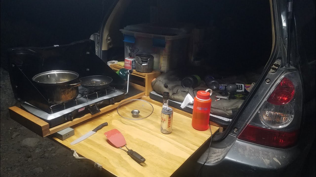 Ultimate 2006 Subaru forester Overlander build out bed/ solar/ fridge ...