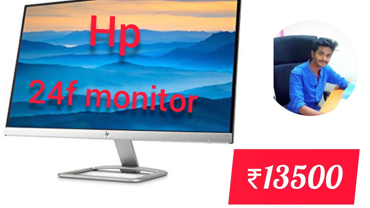 HP 24f display monitor unboxing - YouTube
