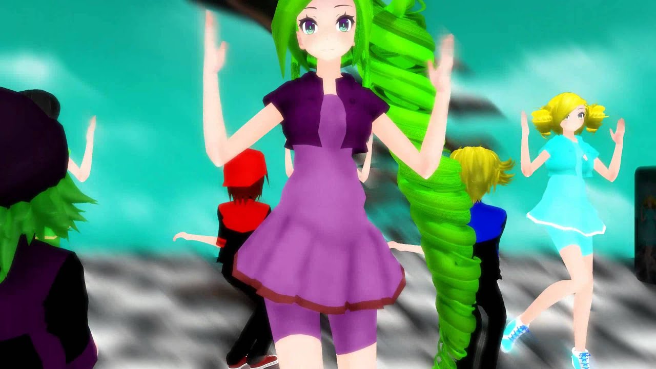 Hibi and Lily Caramelldansen~ - YouTube