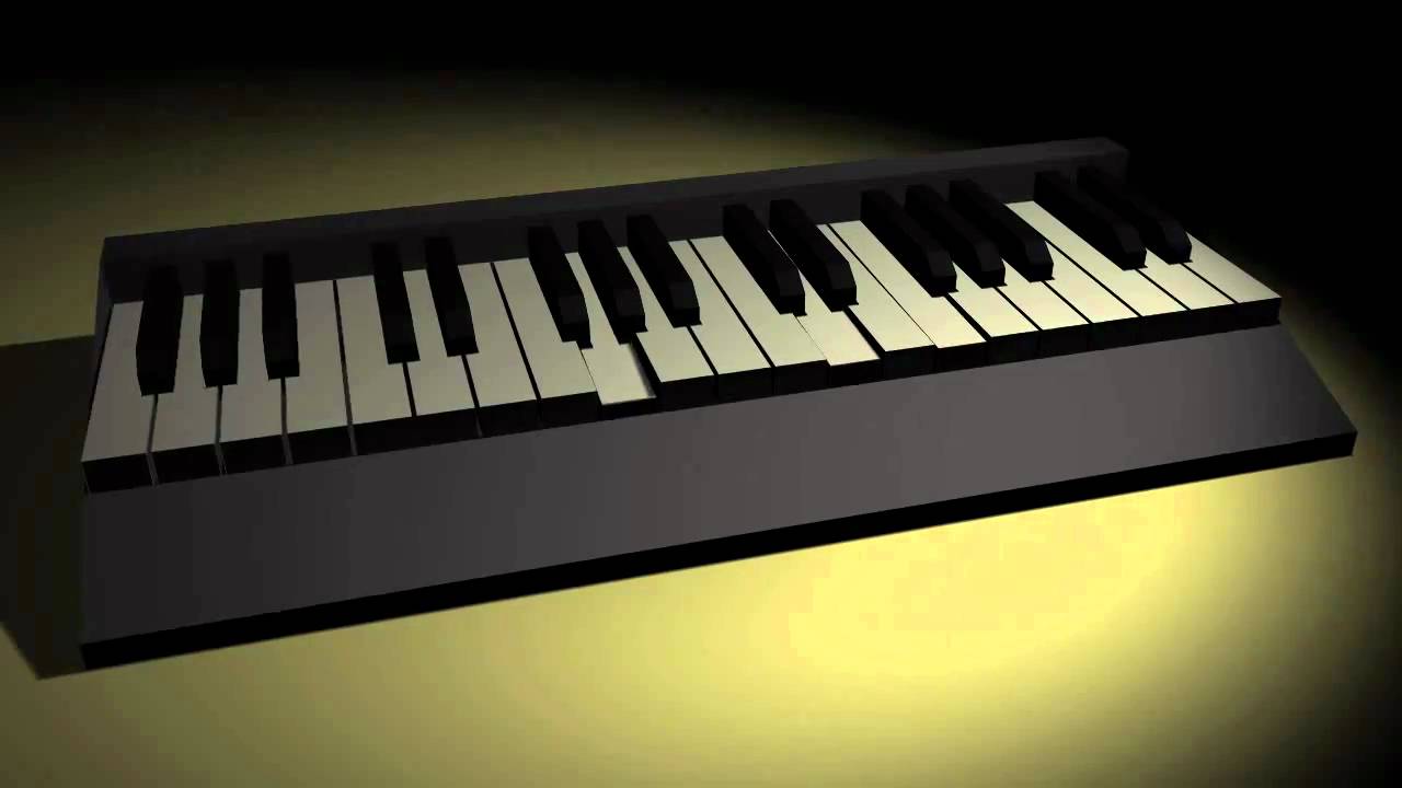After effects: Piano animation - YouTube
