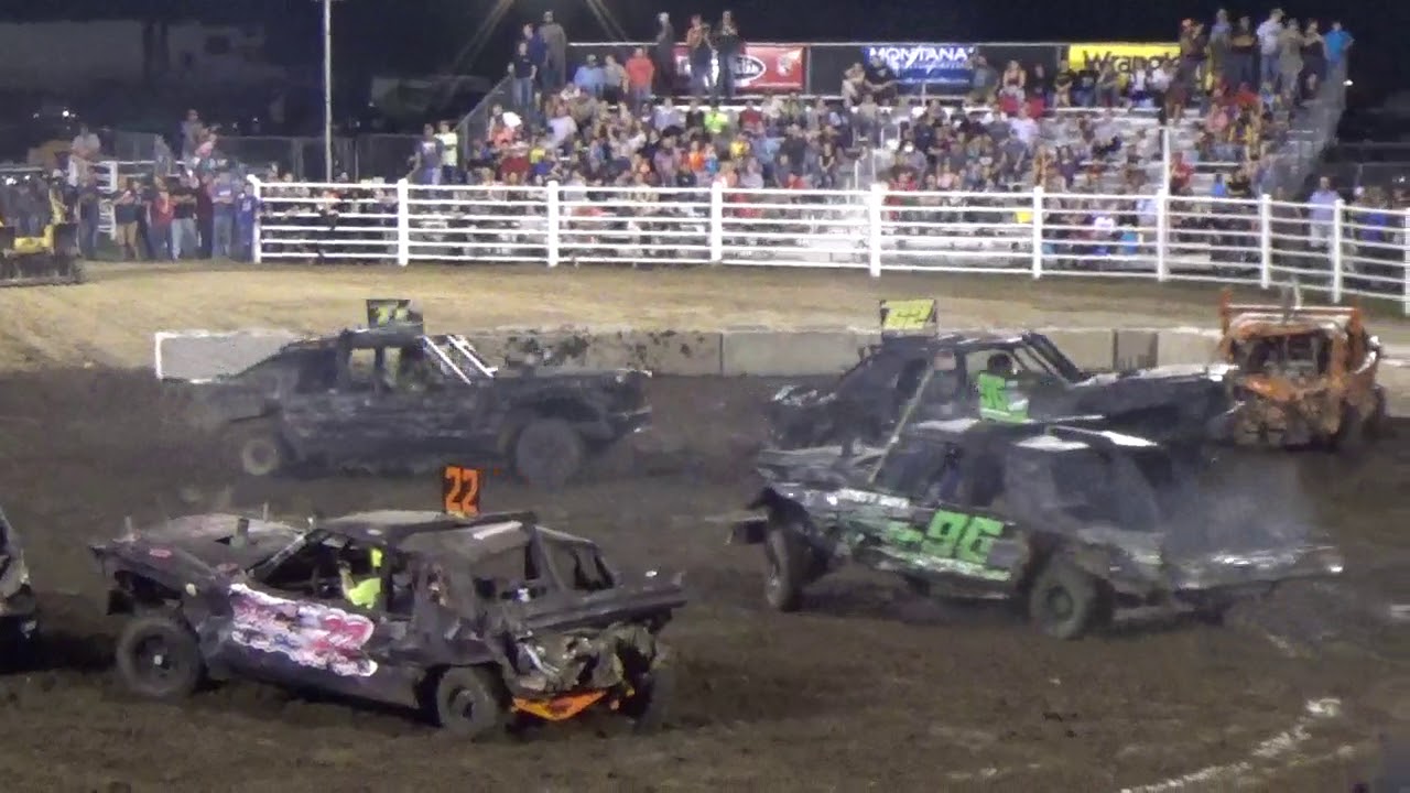 2017 Demo Derby pro mods pt 2 - YouTube