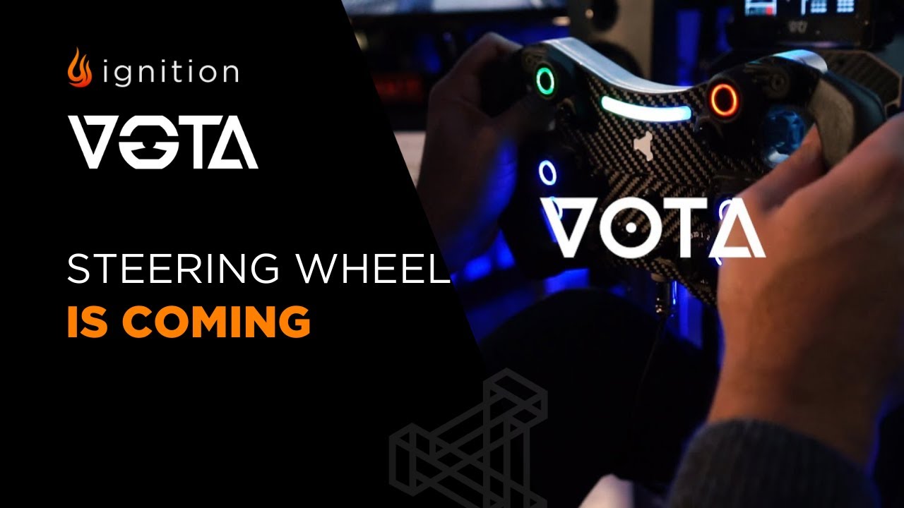 VOTA Steering Wheel for Sim Racing is coming - YouTube