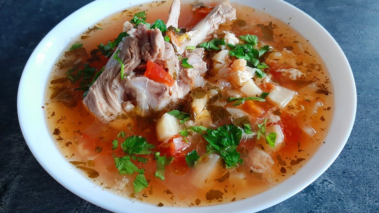 Ciorbă de Curcan acrită cu Zeamă de Varză /Turkey Soup with Cabbage ...