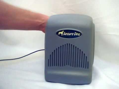 Secure Dog Sound Machine Dog Barking Birds Chirping Gray Volume Range ...