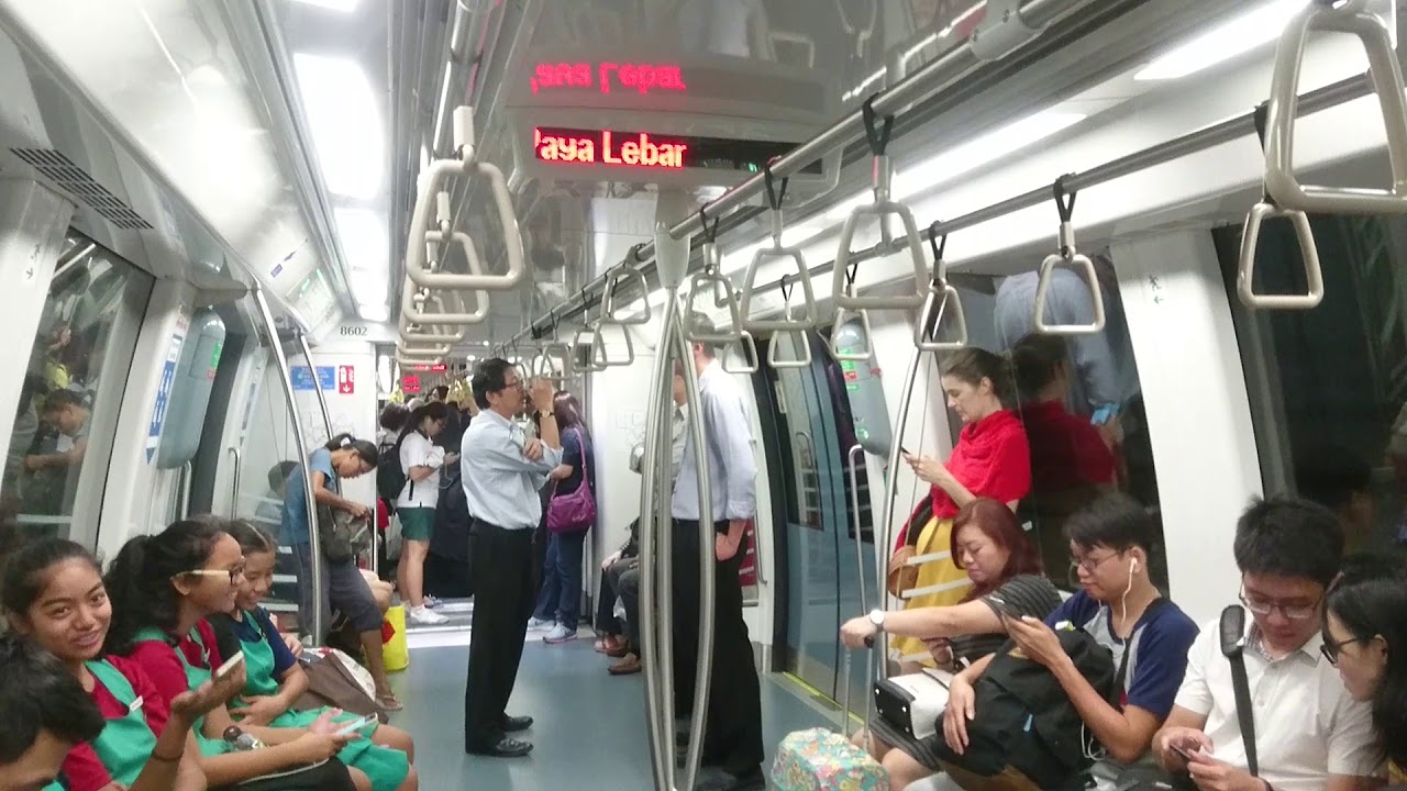[SMRT CCL] Ride on C830C set 60 from Paya Lebar (CC9) Middle Platform ...