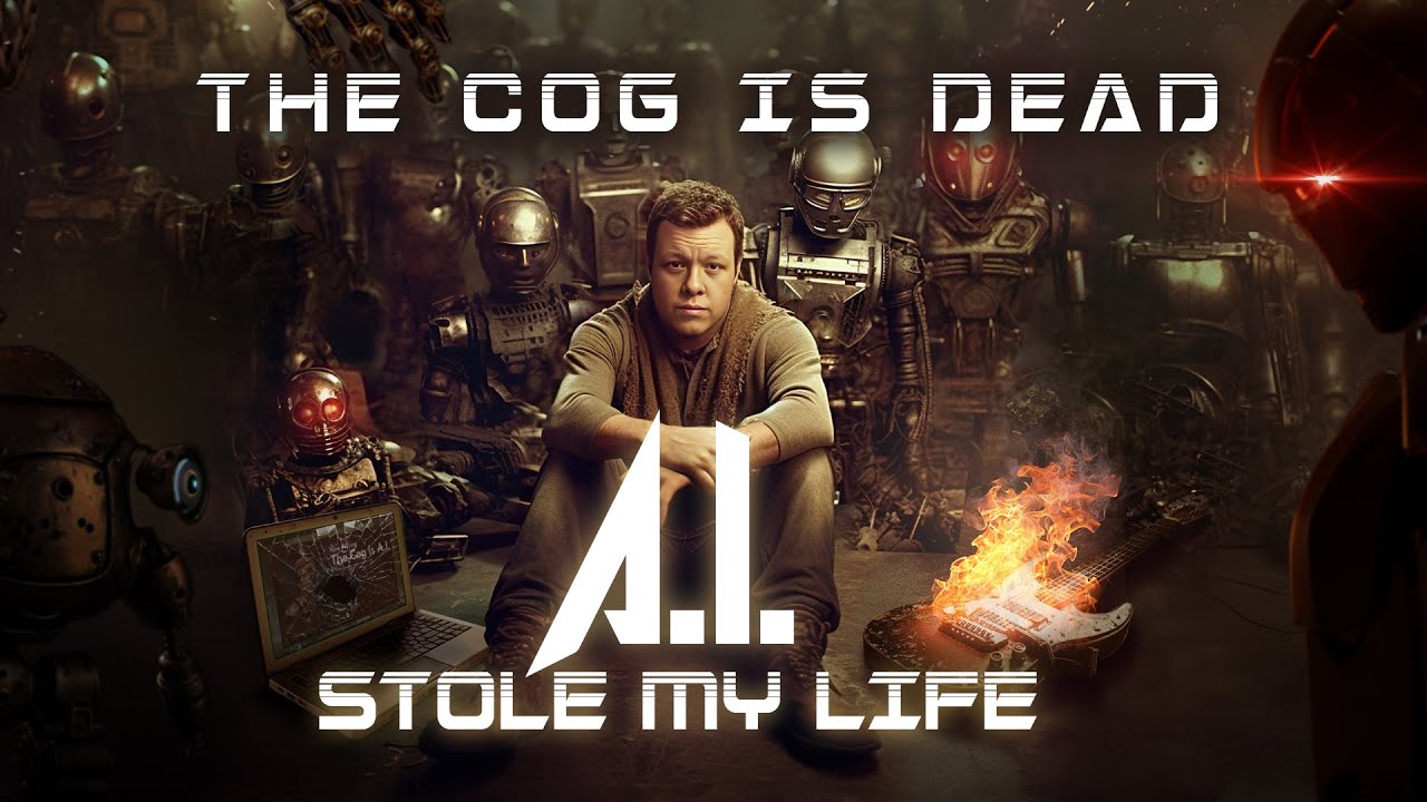 The Cog is Dead - A.I. Stole My Life [Official Lyrics Video] - YouTube