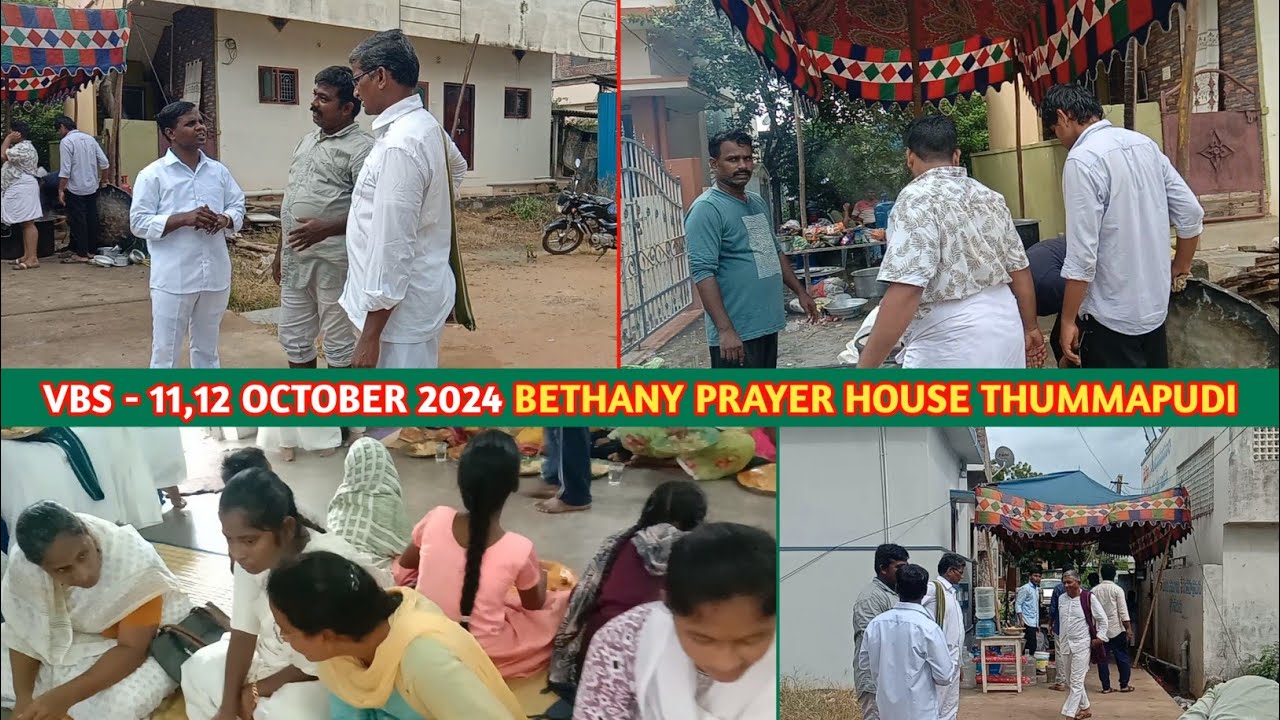 VBS LOVE FEEST|| 12 OCTOBER 2024||BETHANY PRAYER HOUSE THUMMAPUDI|| # ...