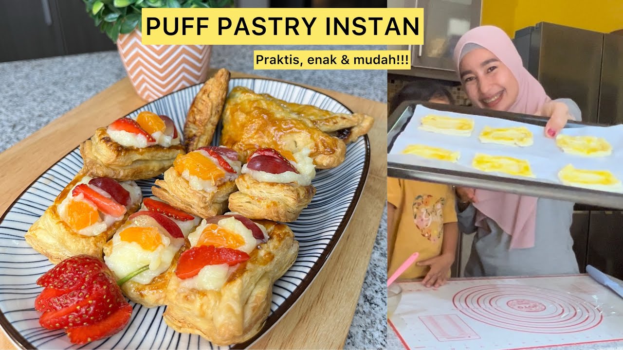 Puff pastry instan || Praktis, enak & mudah!!! - YouTube