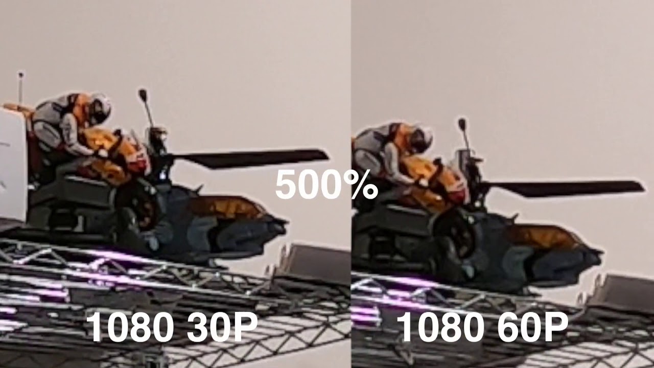 GoPro HERO7 Black 1080 30P VS 60P 畫質表現 - YouTube