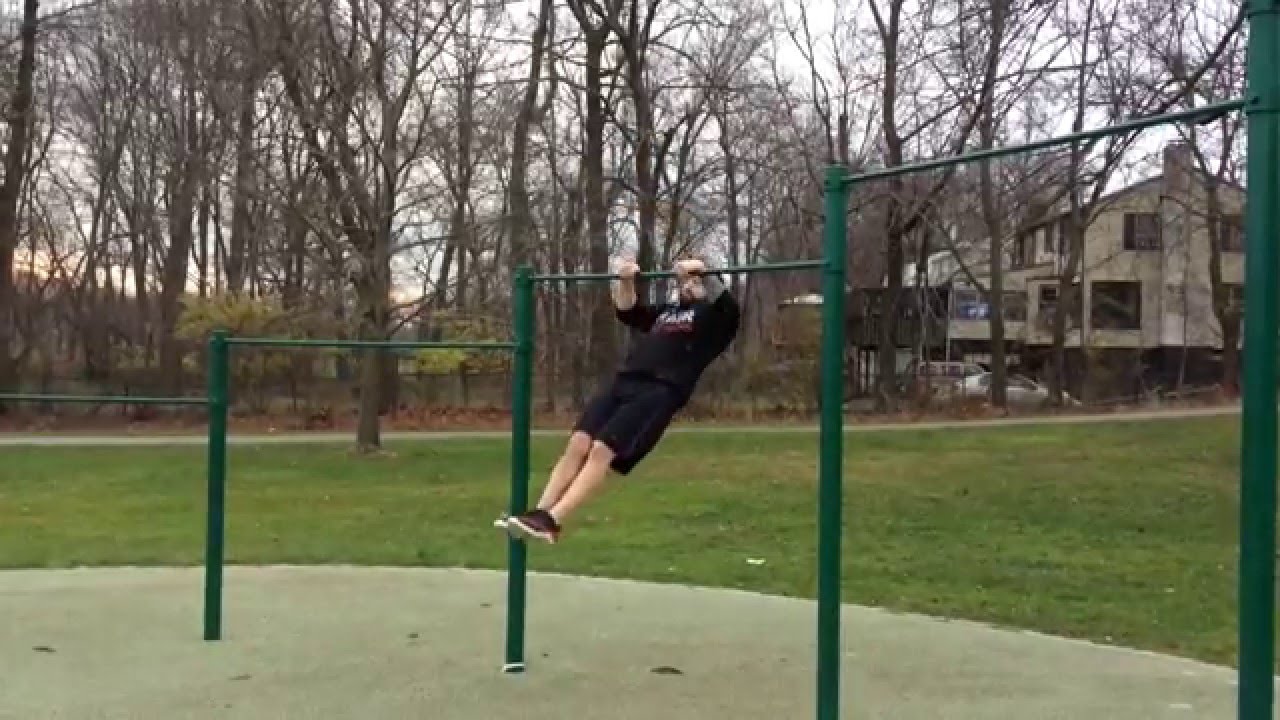 Strict False Grip Muscle Up, Straight bar - YouTube