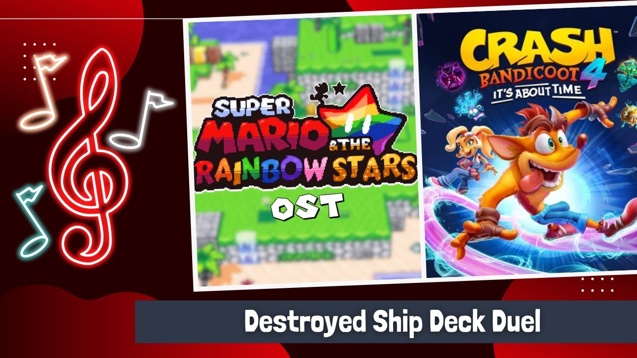 Destroyed Ship Deck Duel | (Mario × Crash Mix) - YouTube
