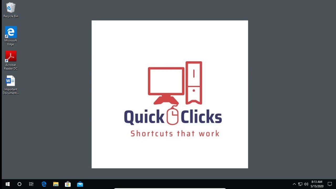 Quick Clicks - Episode 9 - Restarting - YouTube