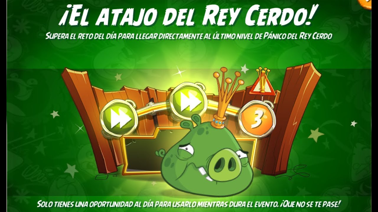 Angry Birds 2 - King Pig Panic Shortcut (Atajo del rey cerdo) - 12/10 ...