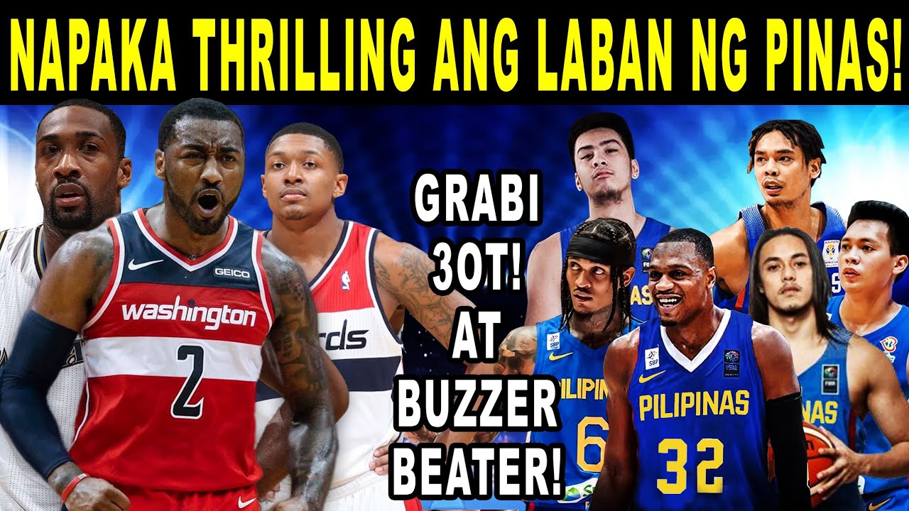 GILAS PILIPINAS vs ALL-TIME WIZARDS! - Napaka thrilling ang larong ito ...
